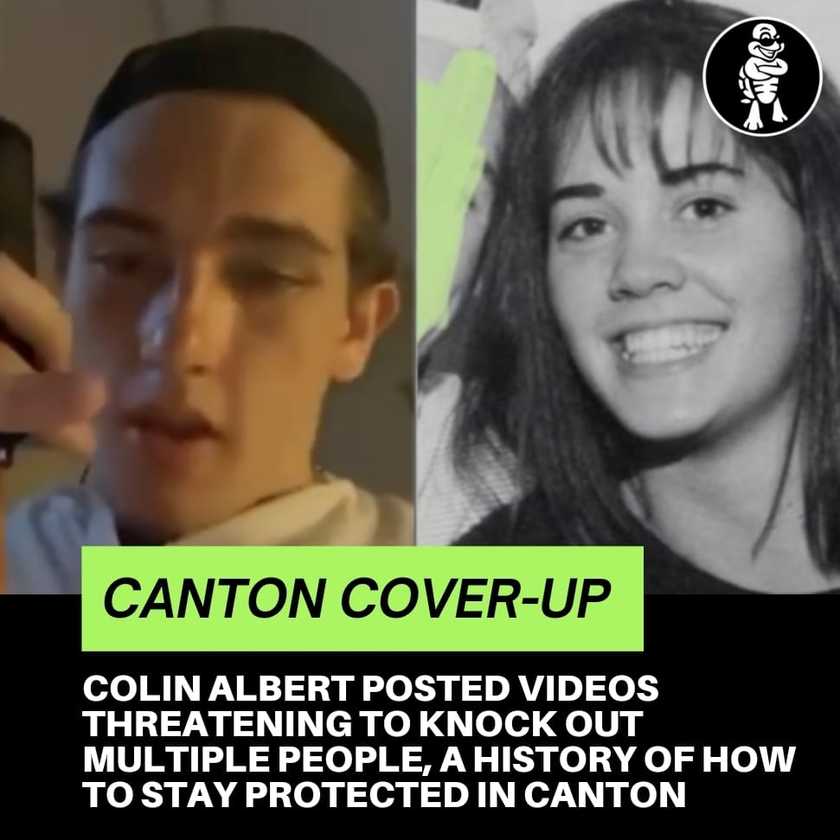 Shared post - Canton Cover-Up Part 25: Colin Albert Posted Videos ...