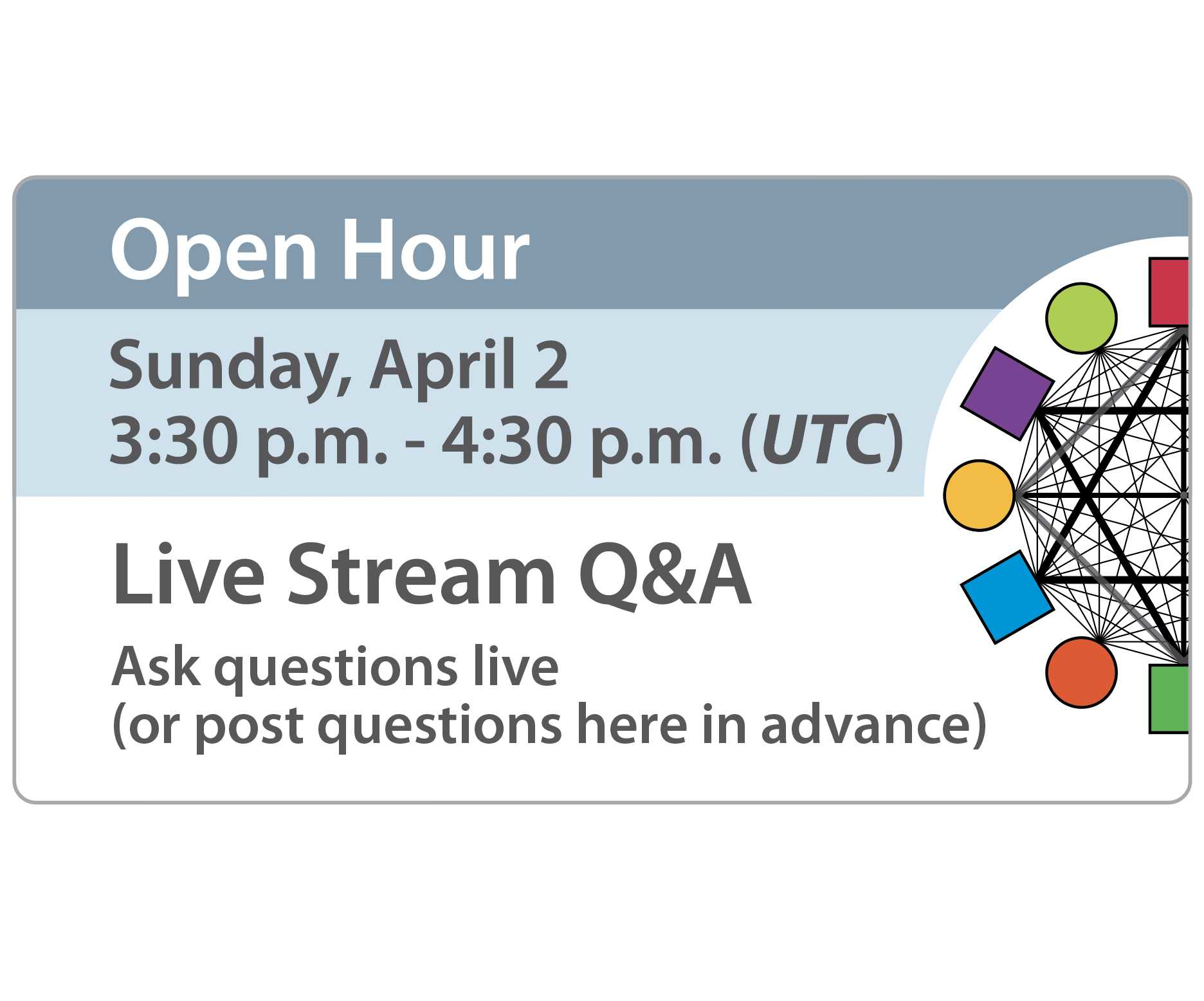 Shared post - Open Hour Q&A - Sunday