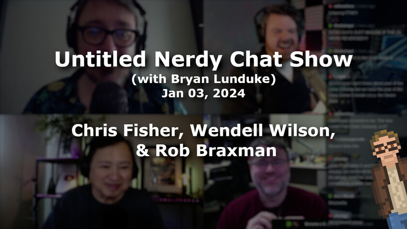 Shared post - Untitled Nerdy Chat Show - Chris Fisher, Wendell Wilson ...