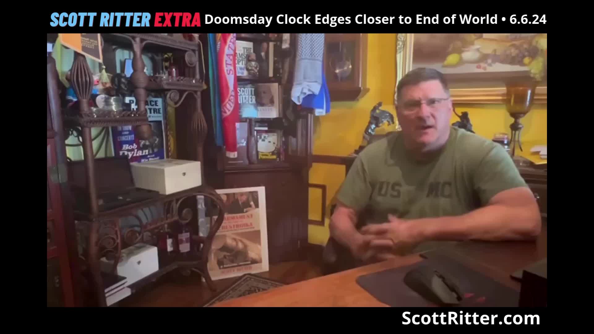 Shared post - Scott Ritter Extra: Doomsday Clock Edges Closer to End of ...