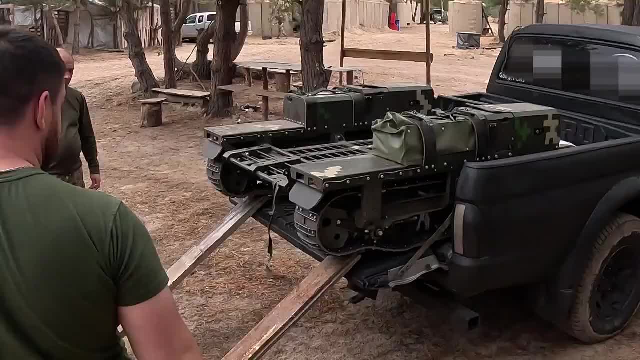 Shared post - Ukraine Introducing Robots onto Battlefield